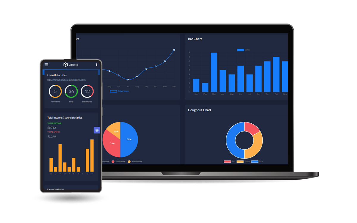 Atlantis Lite Open Source Flask Dashboard Appseed