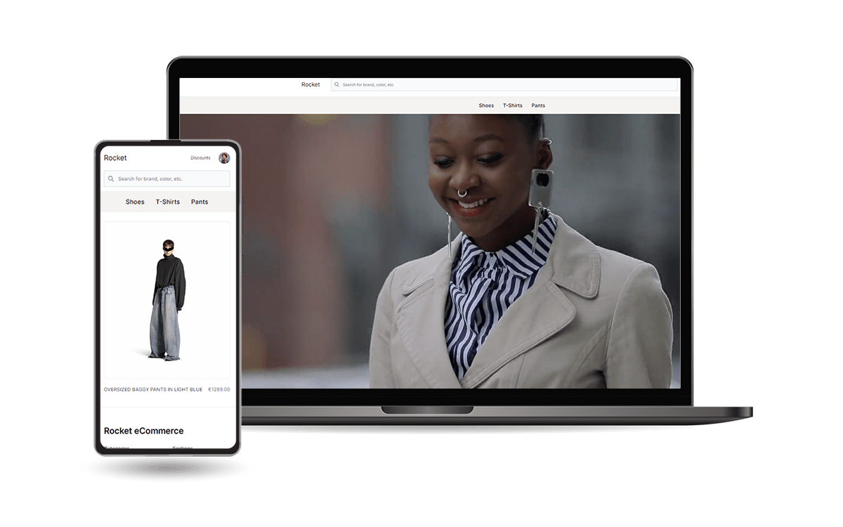Rocket Ecommerce Premium Starter Styled With Tailwindflowbite Appseed