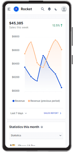 Rocket Dashboard Free Django Starter Styled With Tailwind Appseed